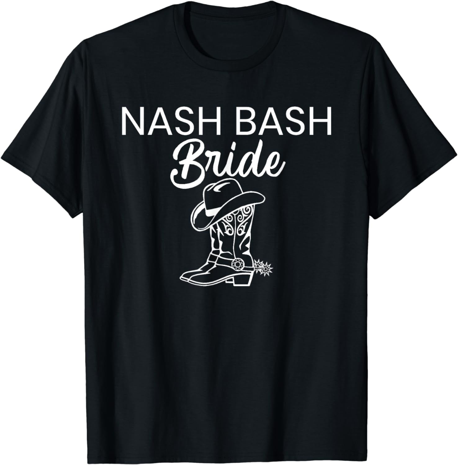 Nash Bash Bride Nashville Bachelorette Party T-Shirt - Walmart.com
