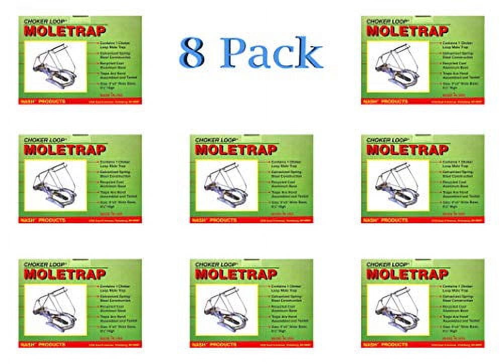 Nash Choker Loop Mole Trap (8) - Walmart.com