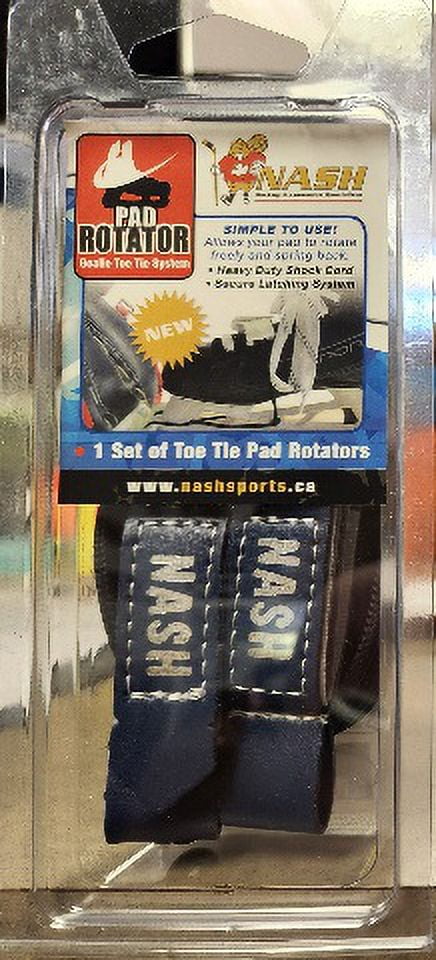 Nash Ice Hockey Goalie Pad Rotator System - Shock Cord Toe Ties, Pair ...