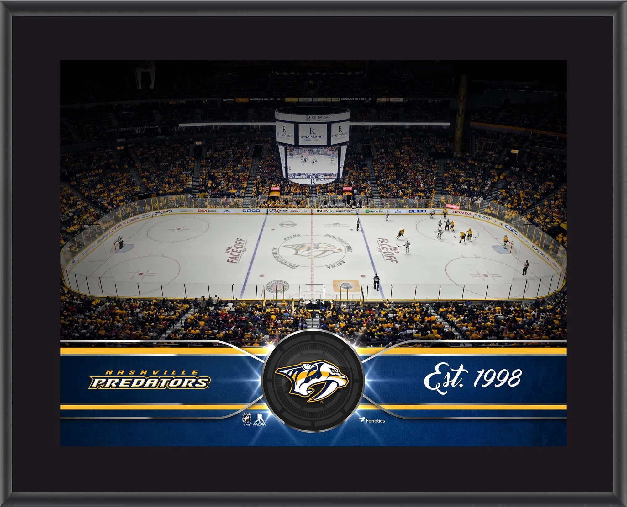 Nashville Predators 10" x 13" Sublimated Team Stadium Plaque - Walmart.com