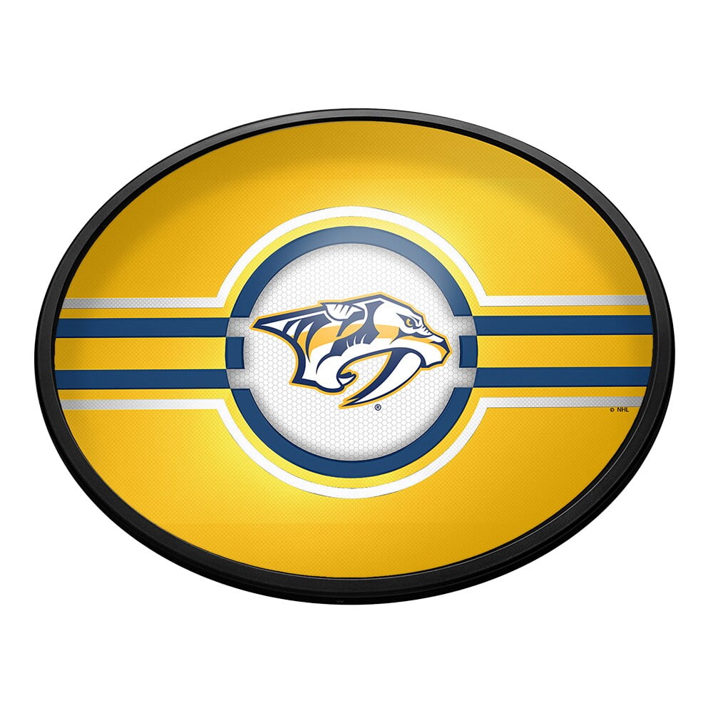 Nashville Predators 18'' x 14'' Team Color Slimline Illuminated Wall ...
