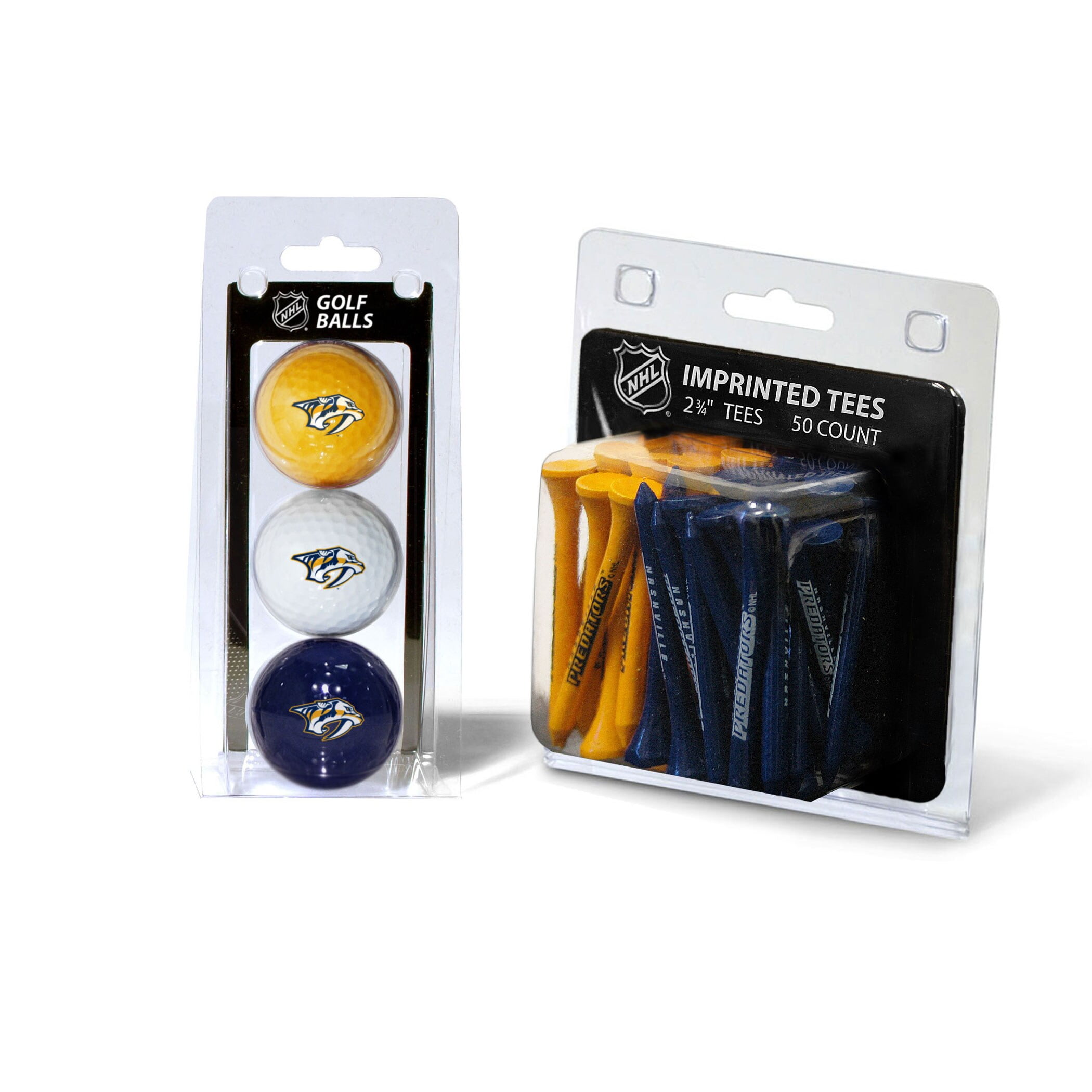 Nashville Predators 3-Golf Ball & 50-Golf Tee Set - Walmart.com