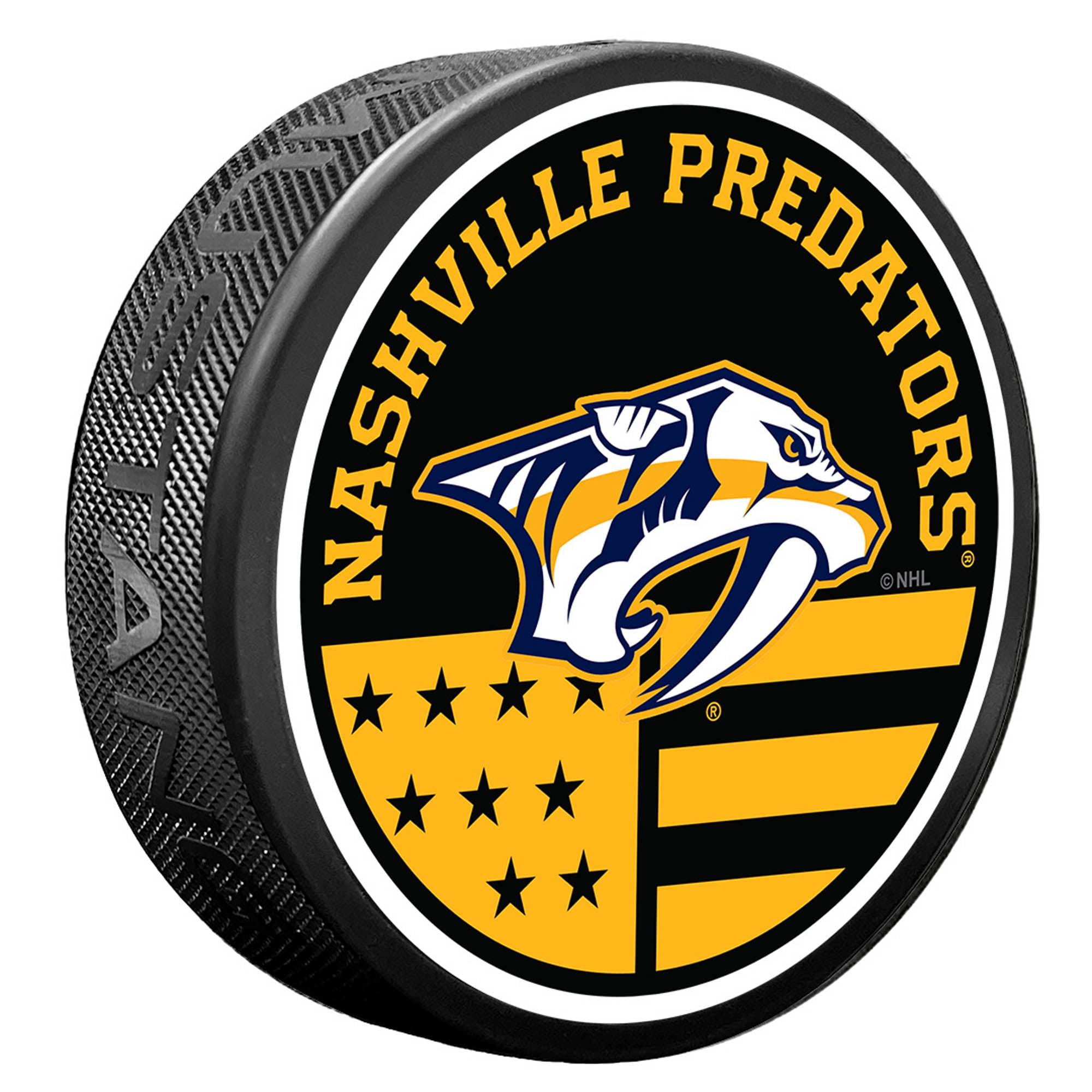 Nashville Predators American Flag Pat Puck - Walmart.com