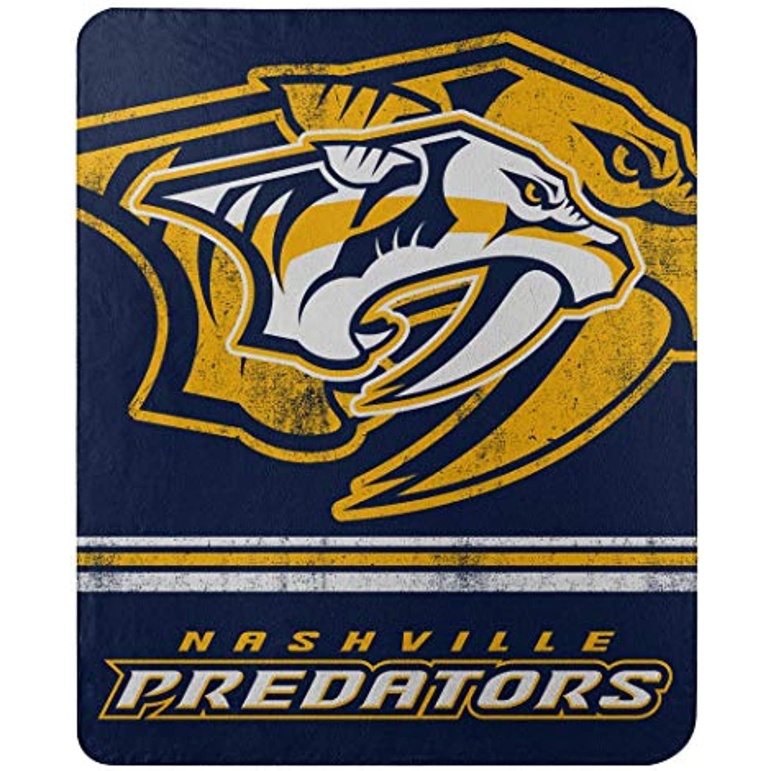 Nashville Predators Fade Away Fleece Throw - Walmart.com