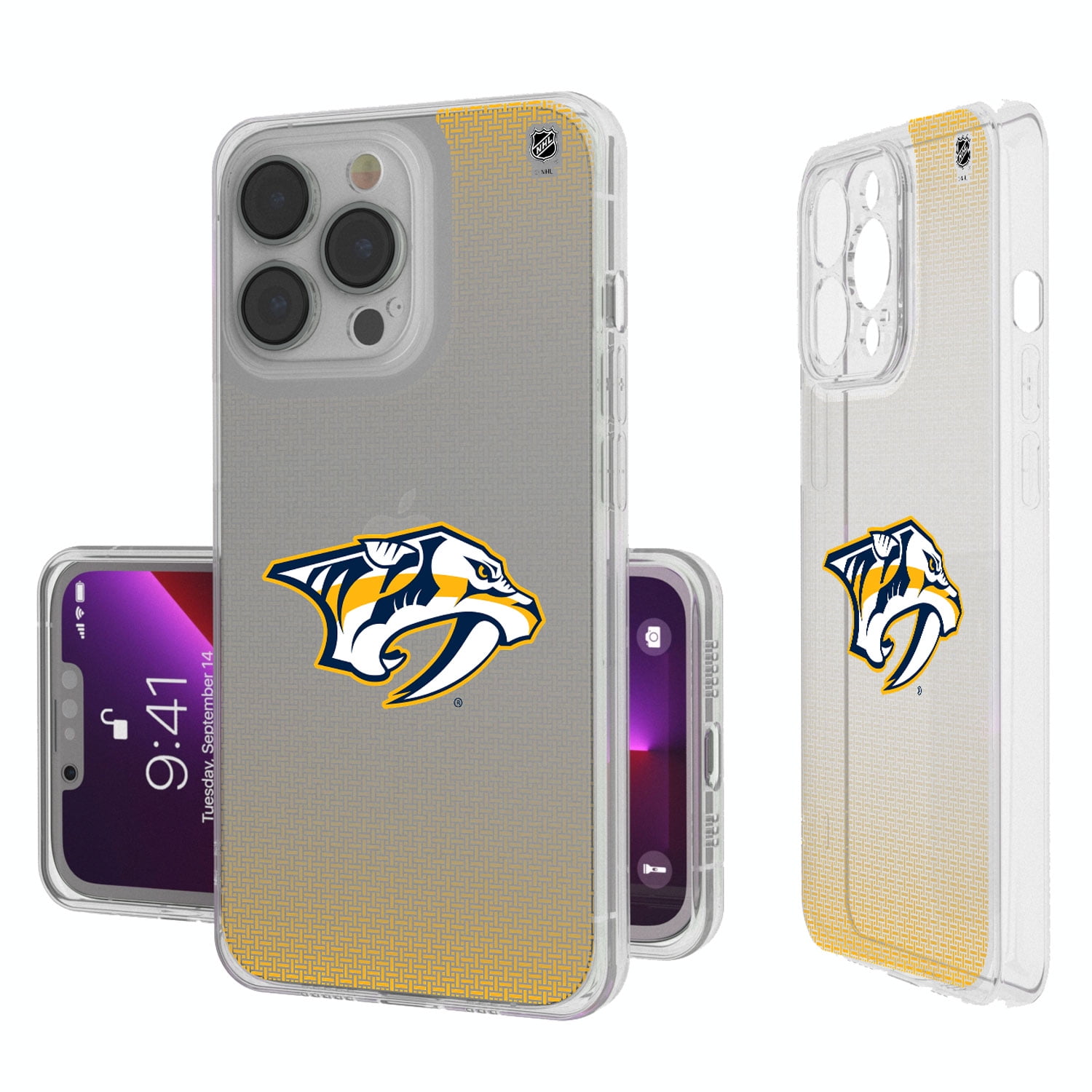 Nashville Predators Linen Logo iPhone Clear Case - Walmart.com