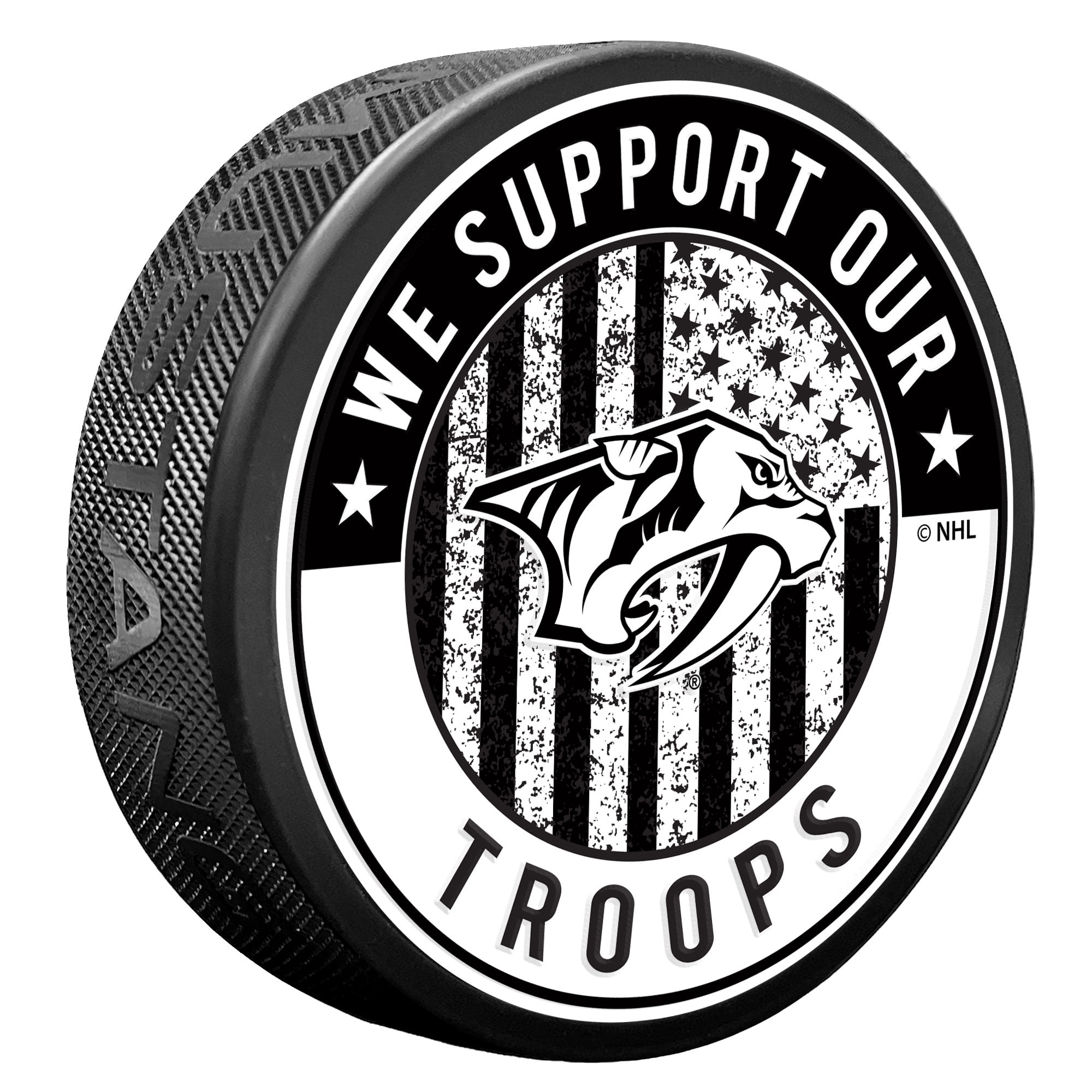 Nashville Predators Military Appreciation Puck - Walmart.com