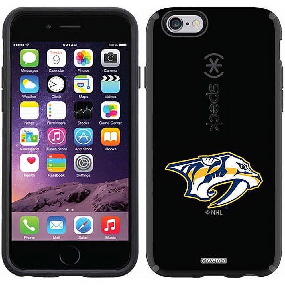 Nashville Predators Primary Logo Design on Apple iPhone 6 CandyShell ...