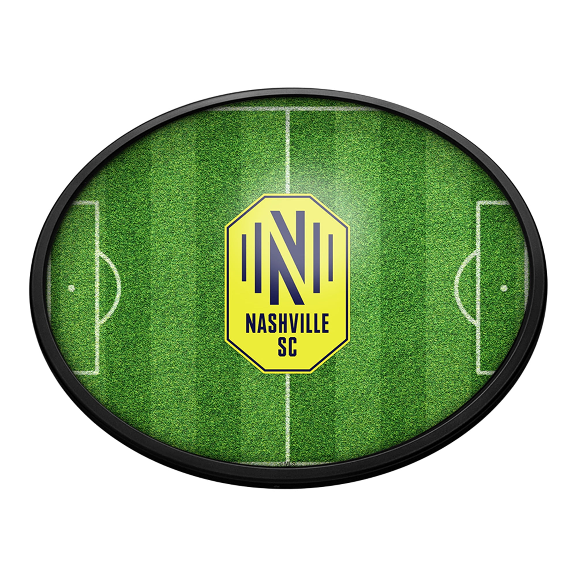 Nashville SC 18'' x 14'' Slimline Illuminated Field Oval Wall Sign ...