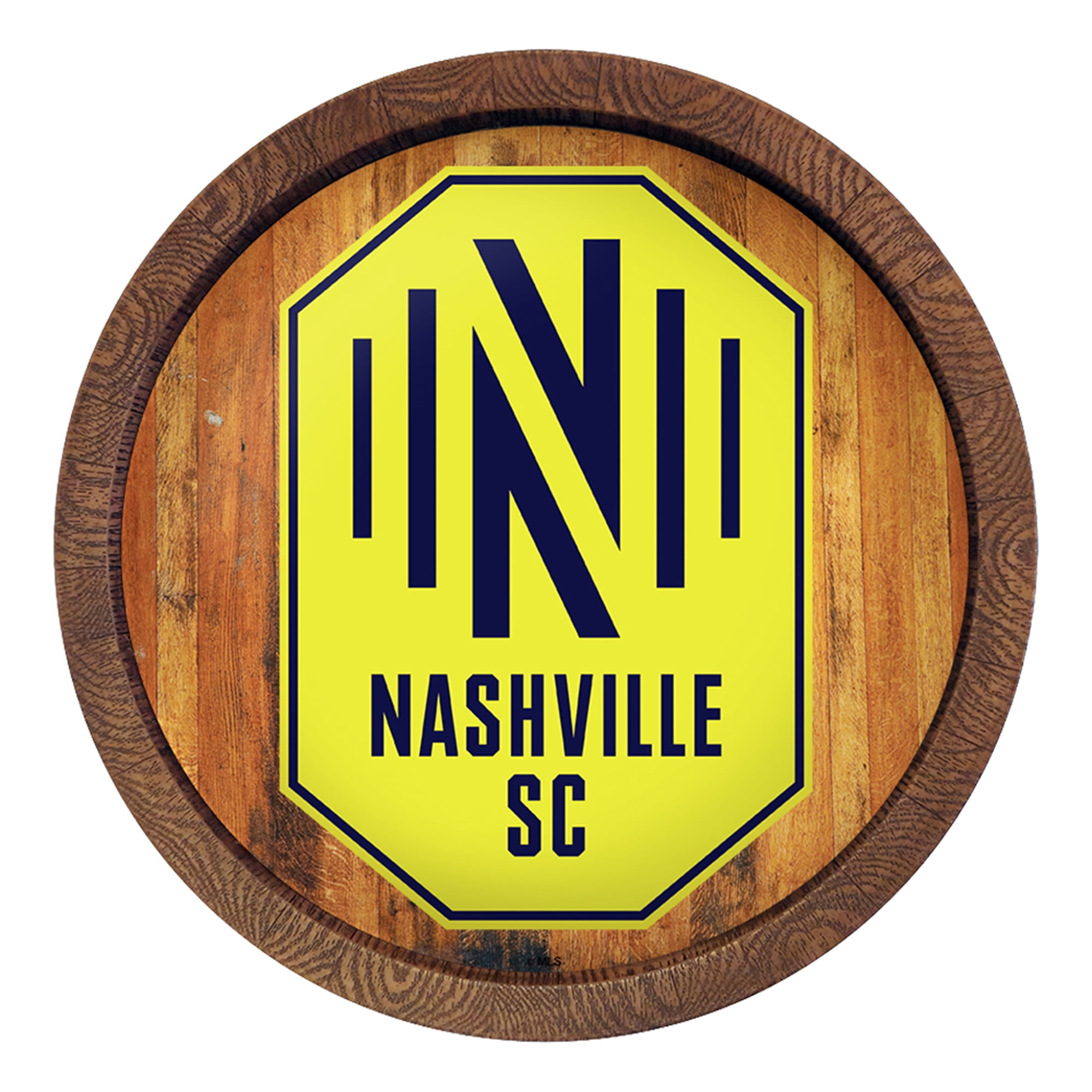 Nashville SC 20.25'' Faux Barrel Top Sign - Walmart.com