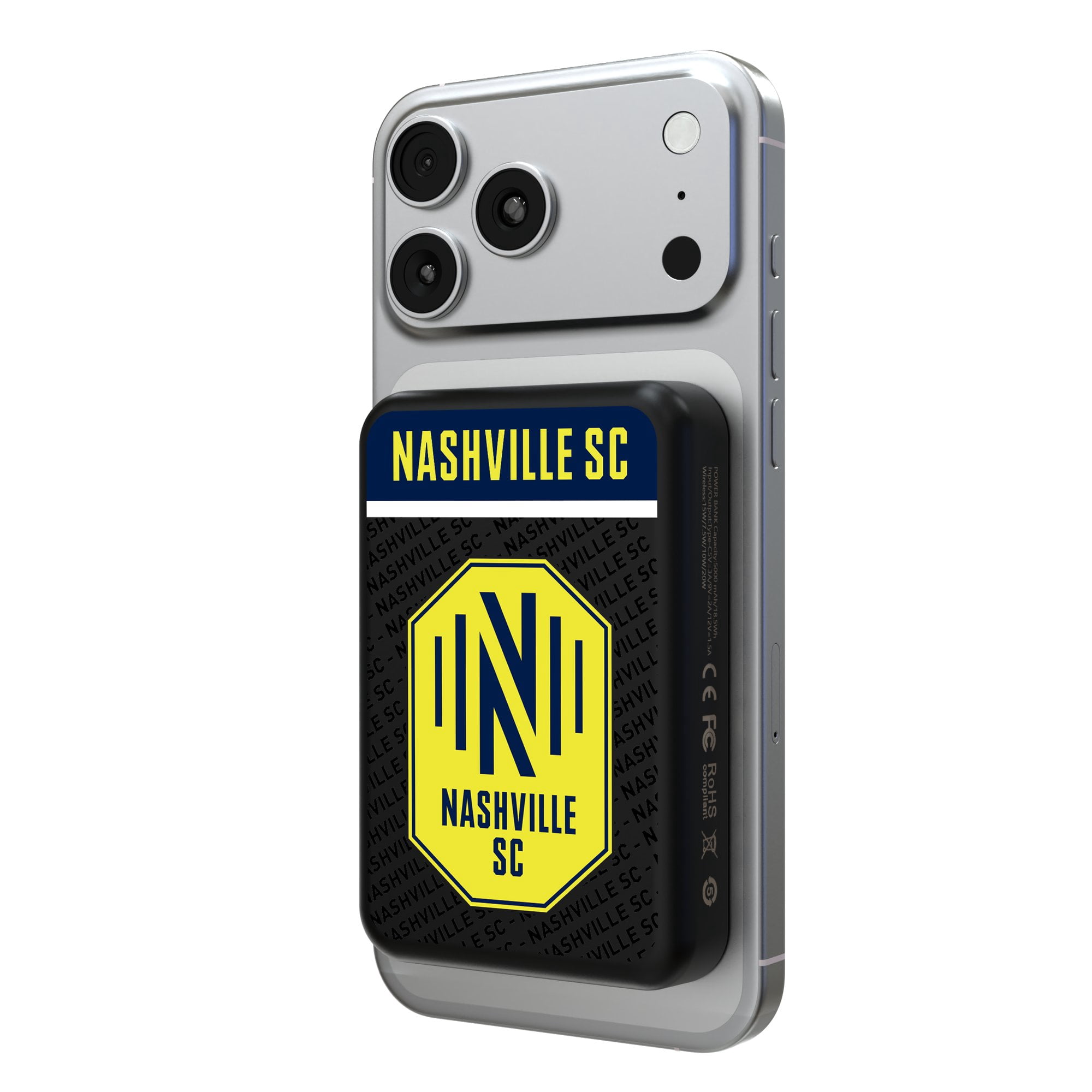 Nashville SC 5000mAh Wireless Mag Power Bank - Walmart.com