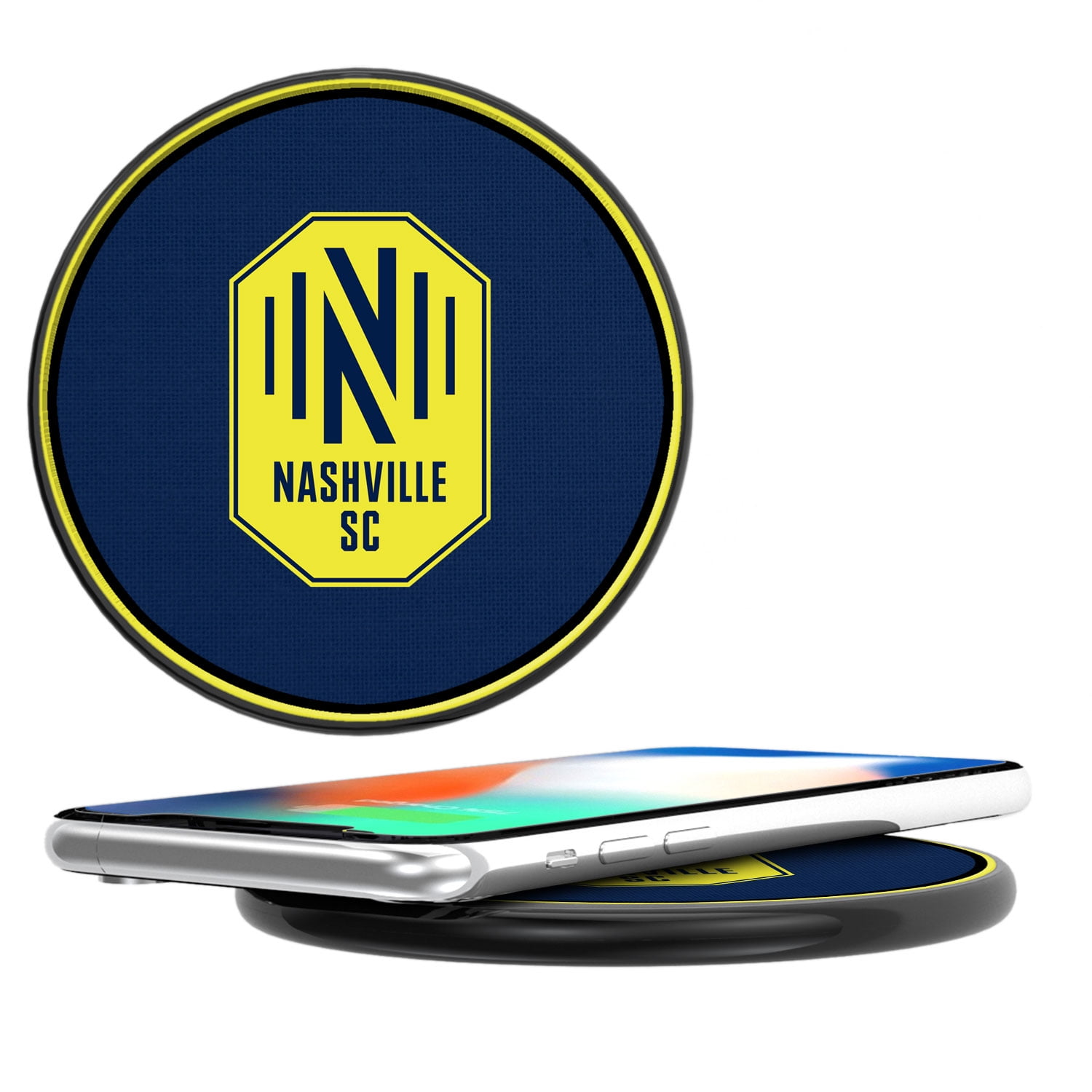 Nashville SC Solid Design Wireless Charger - Walmart.com