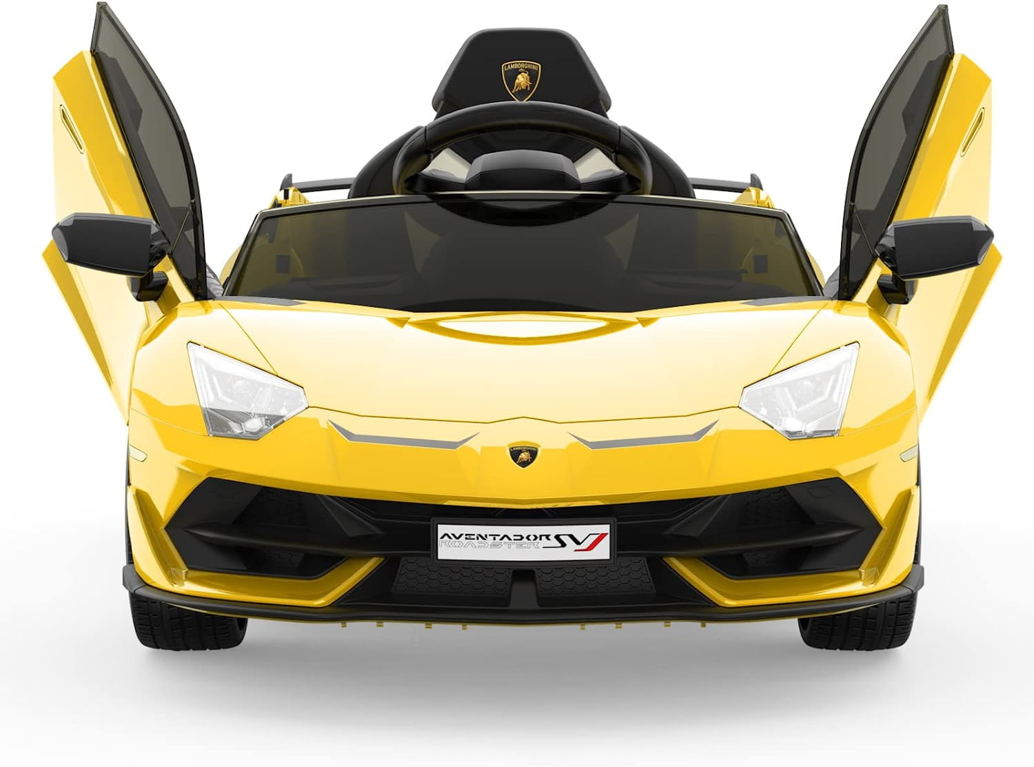 Nasitip 12V Licensed Lamborghini Kids Ride-On Car, Parental Control ...