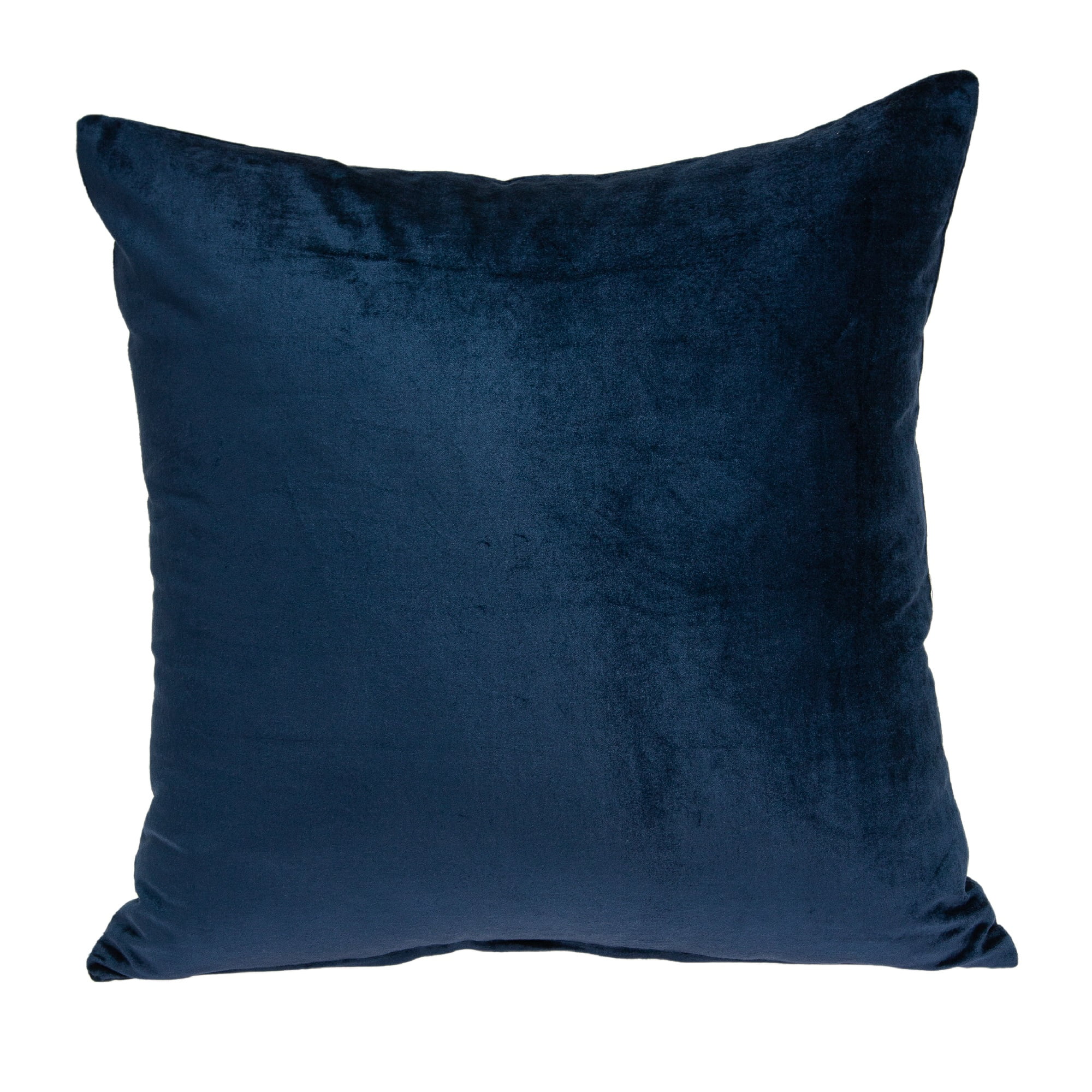 Nassau Collection 20" Navy Blue Solid Throw Pillow - Walmart.com