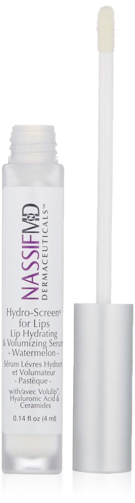 NassifMD Hydro-Screen with Hyaluronic Acid Lip Pluming Oil Formula for ...