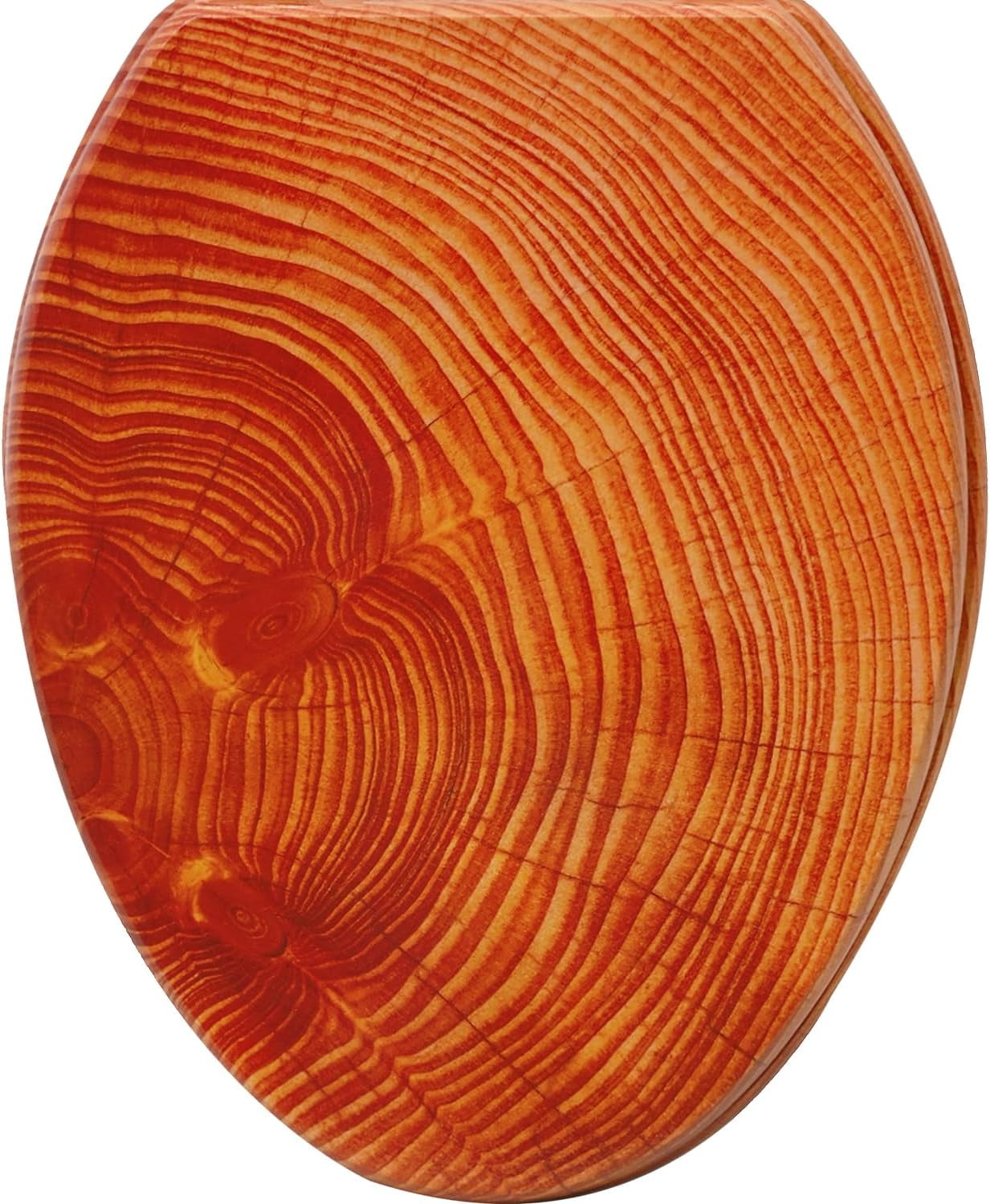 Nastarki Slow Close Elongated Toilet Seat, Solid Wood with Unique ...