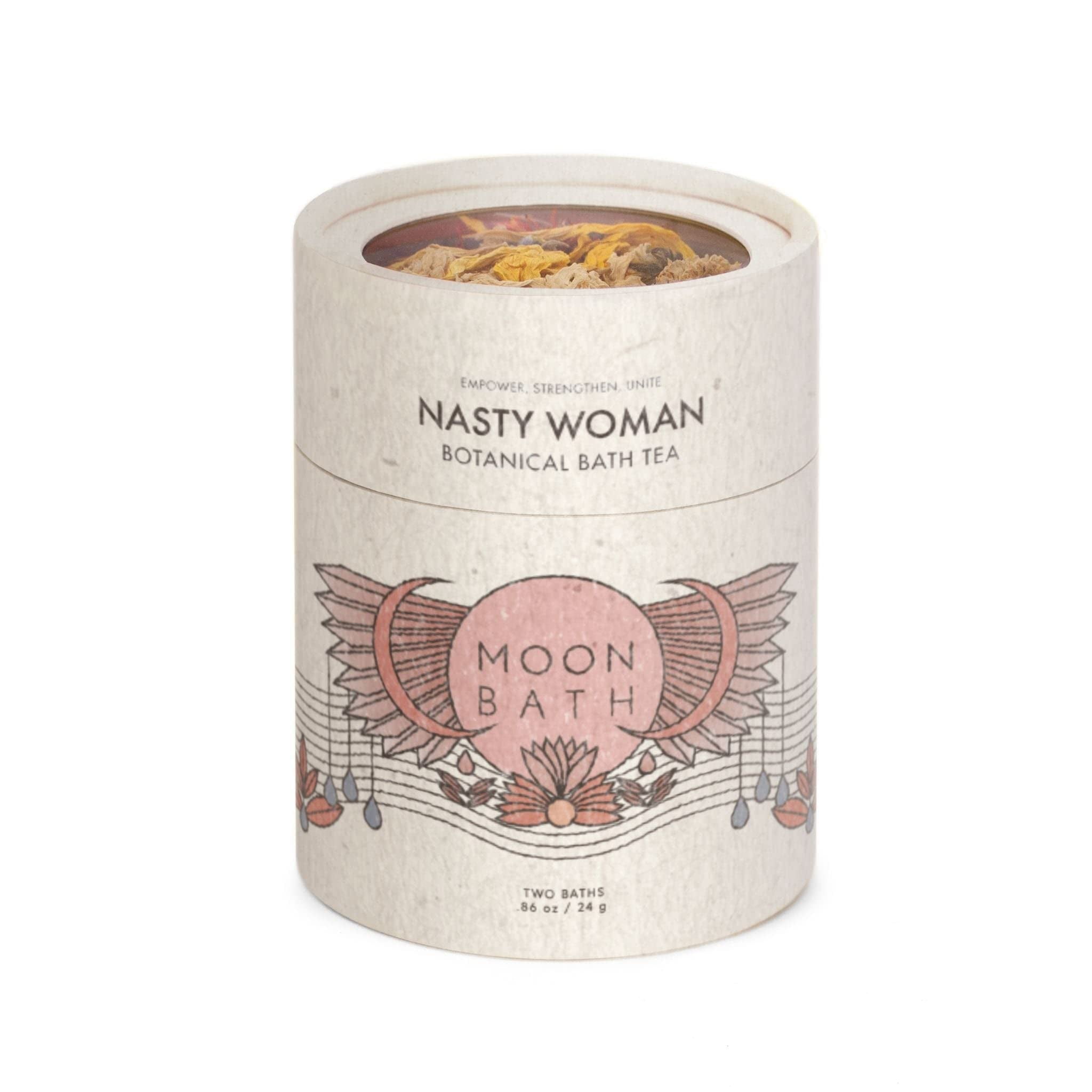 Nasty Woman Botanical Bath Tea | Herbal Bath Soak for Power & Courage w ...