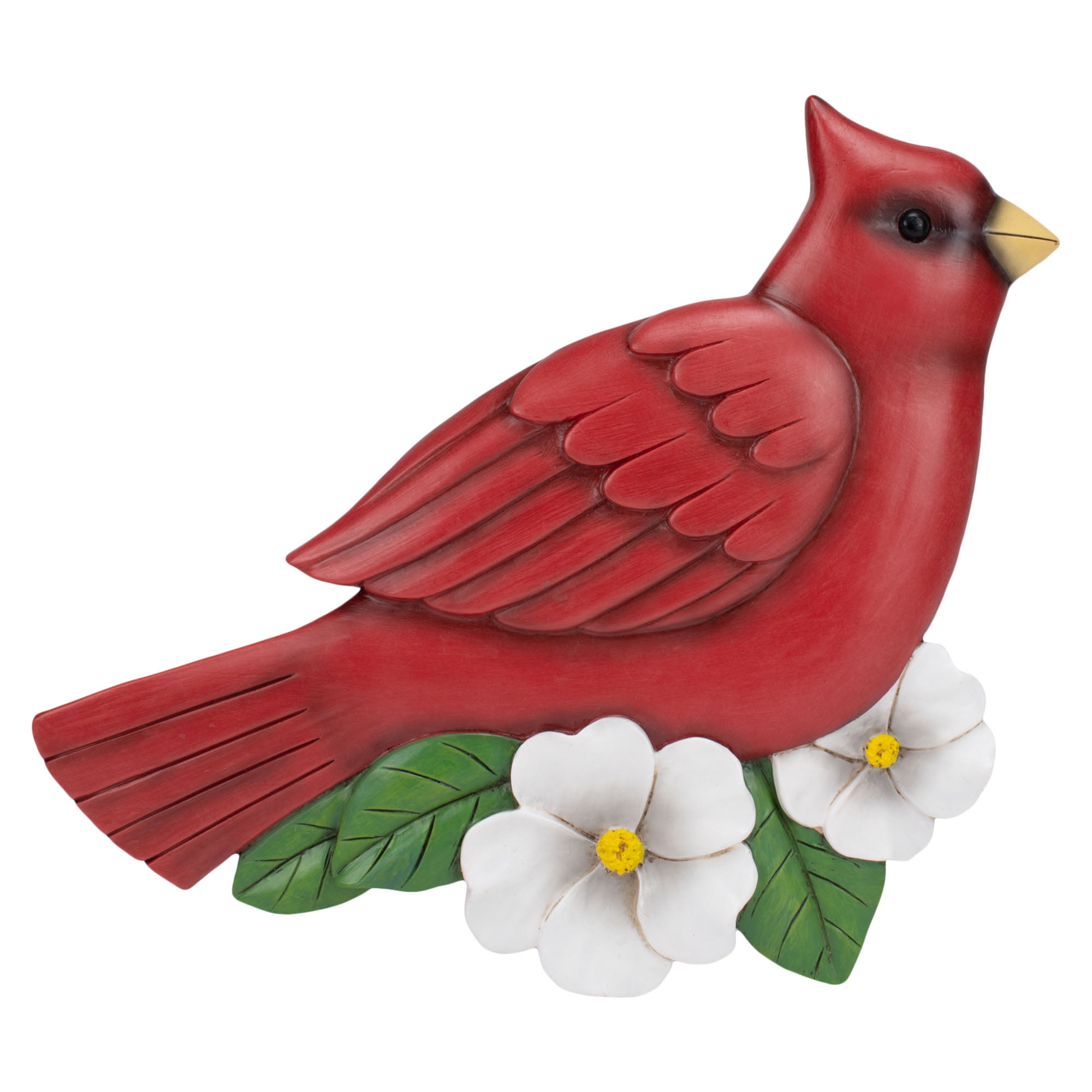 Nat & Jules Cardinal Full Color 11 inch Resin Stepping Stone - Walmart.com