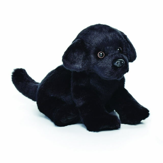 Nat and Jules Black Labrador Plush Toy, Small - Walmart.com