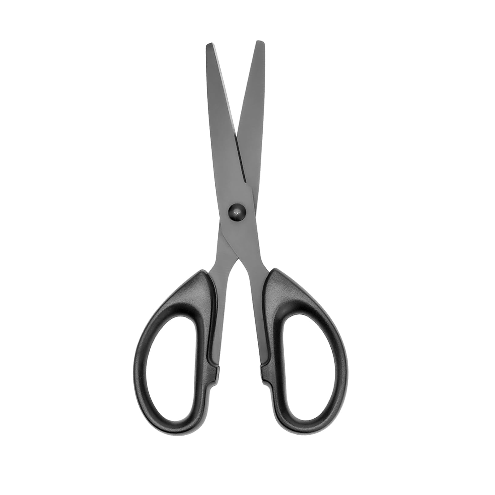 NatSumeBaics 6" Small Scissors All Purpose Cute Black Office Paper ...