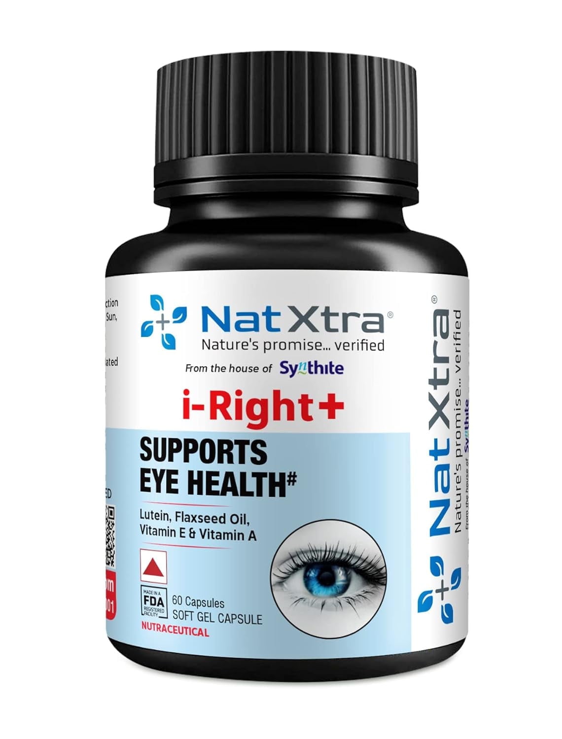 NatXtra I-Right Plus Vision Support Supplement, 60 Capsules - Walmart.com