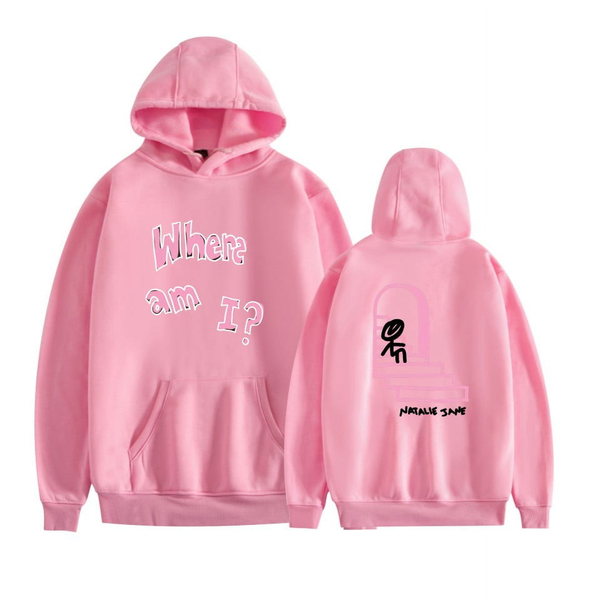Natalie Jane Where Am I Merch Unisex Oversized Fleece Hoodie - Graphic ...