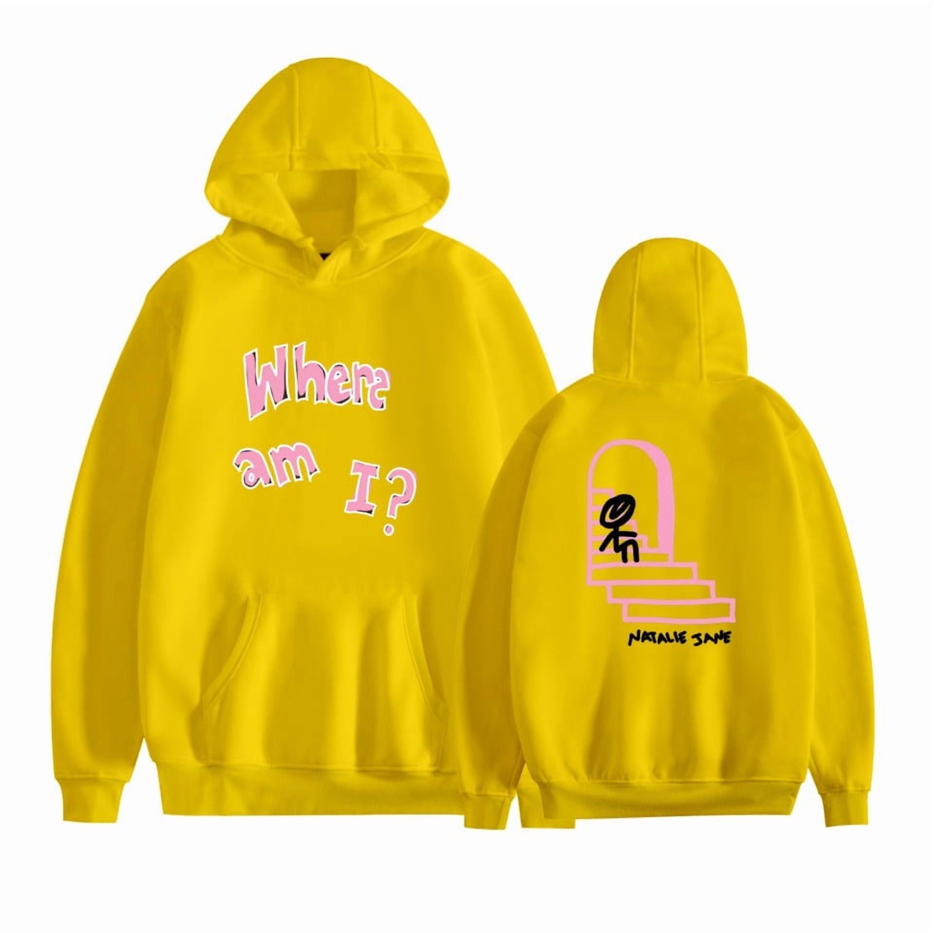 Natalie Jane Where Am I Merch Unisex Oversized Fleece Hoodie - Graphic ...
