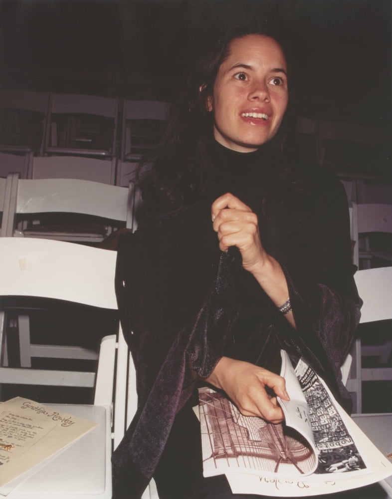Natalie Merchant Seated in Black Robe Photo Print (24 x 30) - Walmart.com