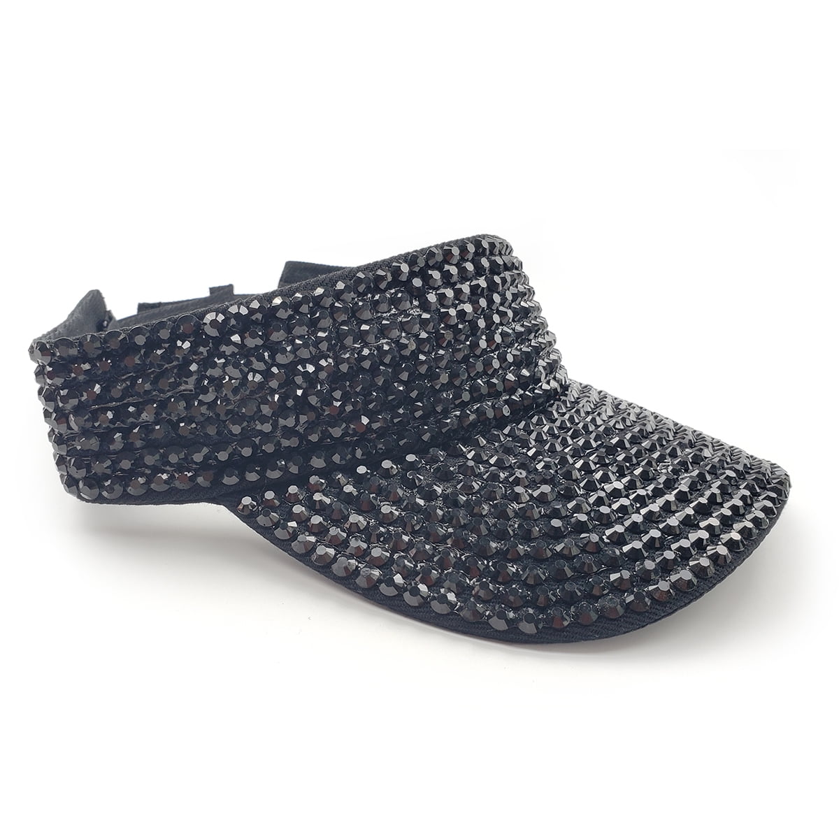 Natalie Mills Bling Victoria Visor with Rhinestone! Sun Hats! Women's ...