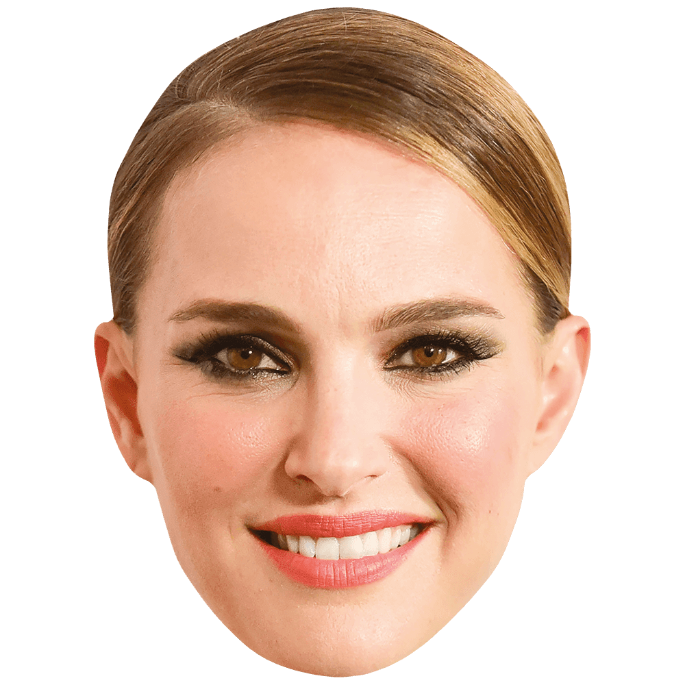 Natalie Portman (Hair Up) Flat Cardboard Face - Walmart.com