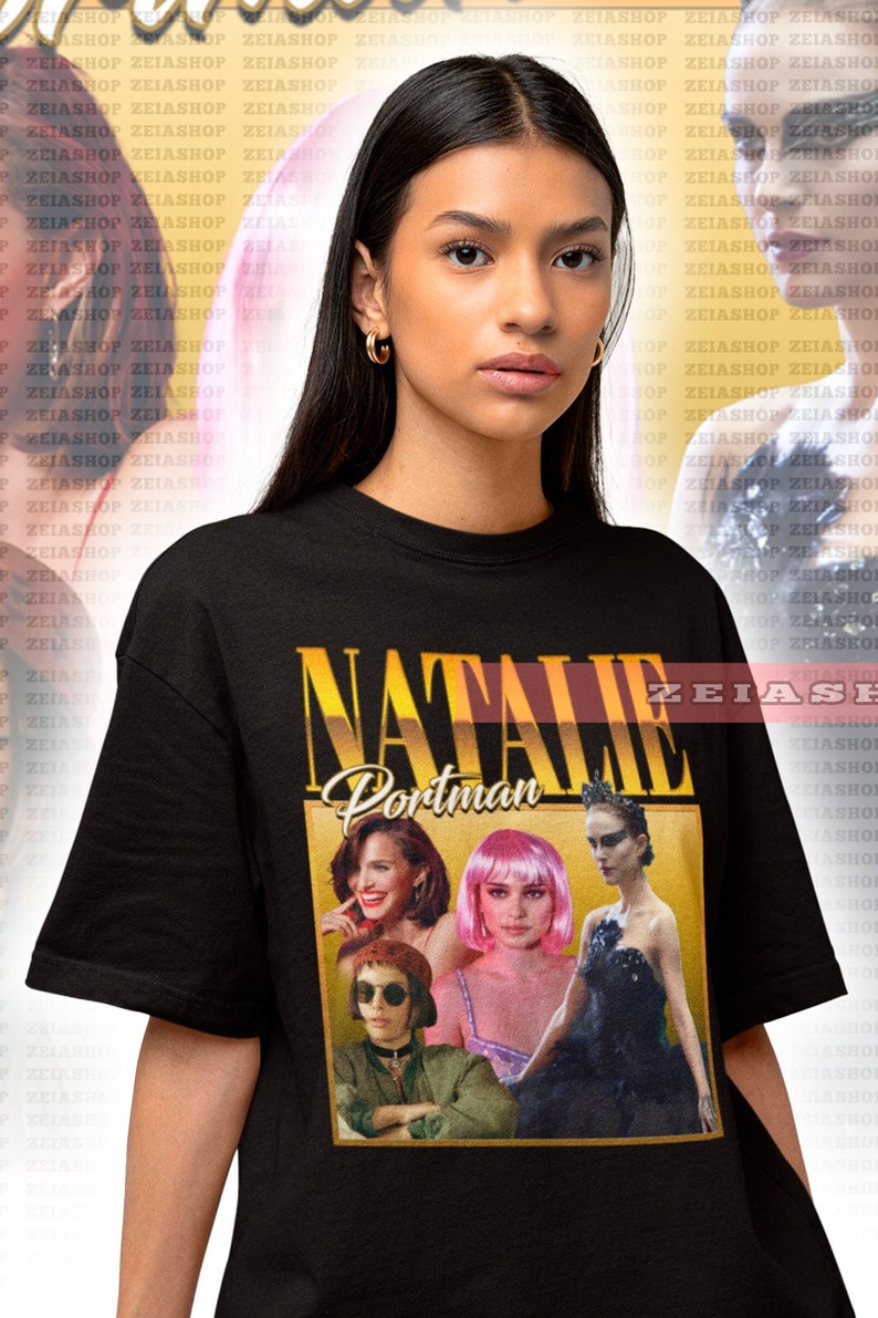 Natalie Portman Retro 90s Shirt - Natalie Portman Sweatshirt - Natalie ...
