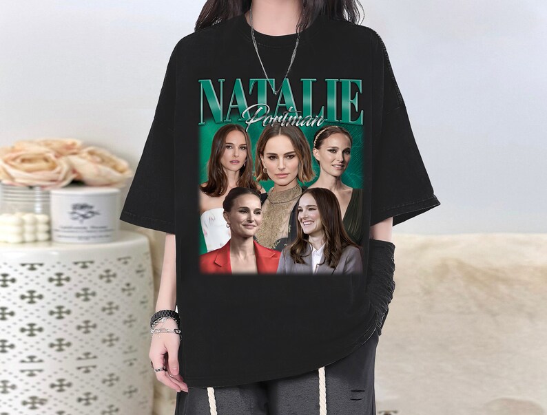 Natalie Portman T-Shirt, Natalie Portman Merch, Natalie Portman Fan ...