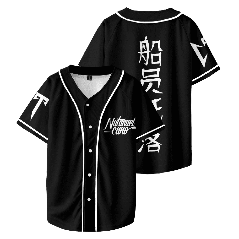 Natanael Cano Corridos Tumbados Merch CT Logo Baseball Jersey Shirt V ...