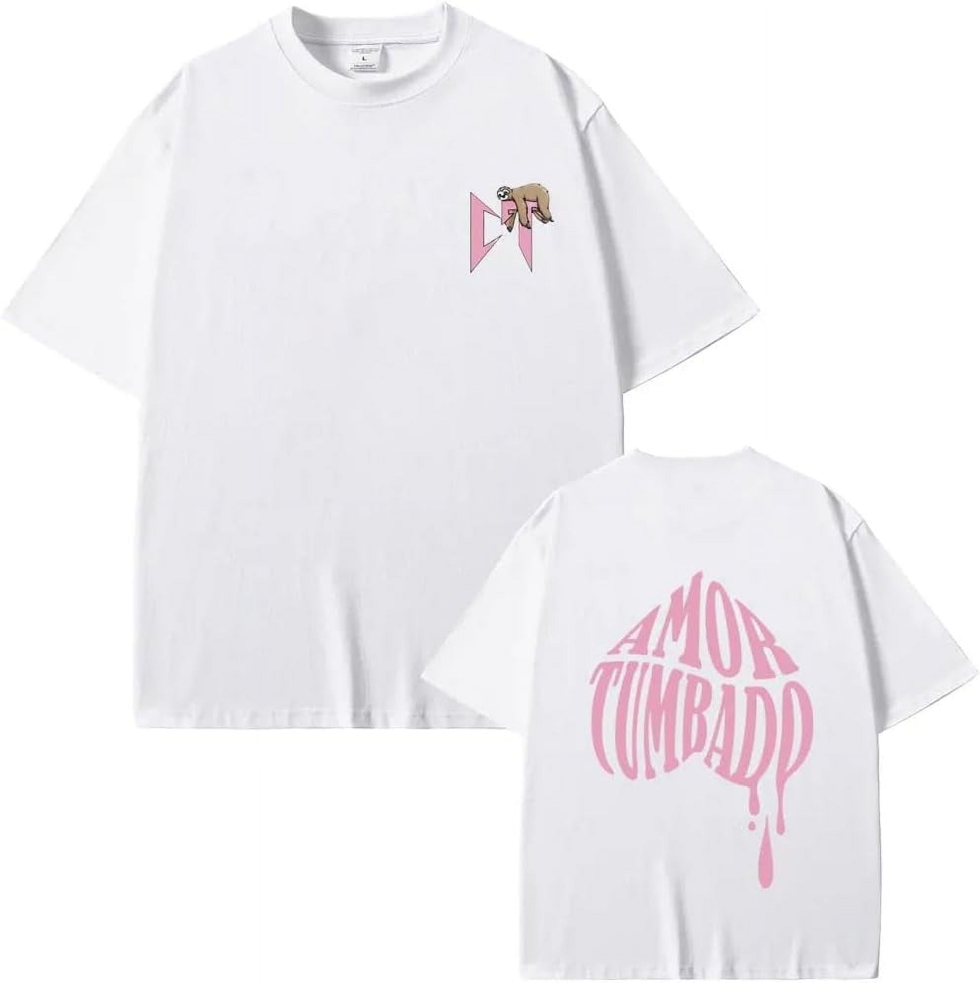 Natanael Cano Merch Amor Tumbado Pink Ct Tshirt - Walmart.com