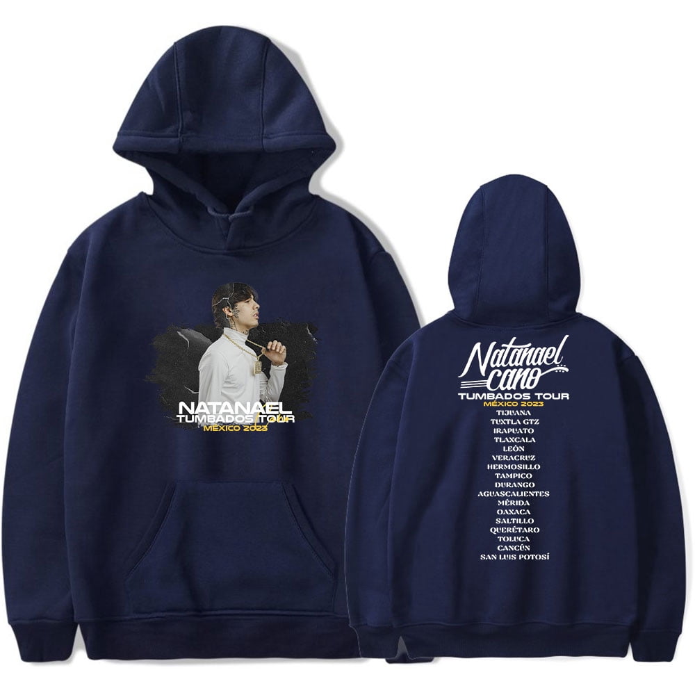 Natanael Cano Tumbado Tour 2023 Long Sleeve Hoodies Corridos Tumbados ...