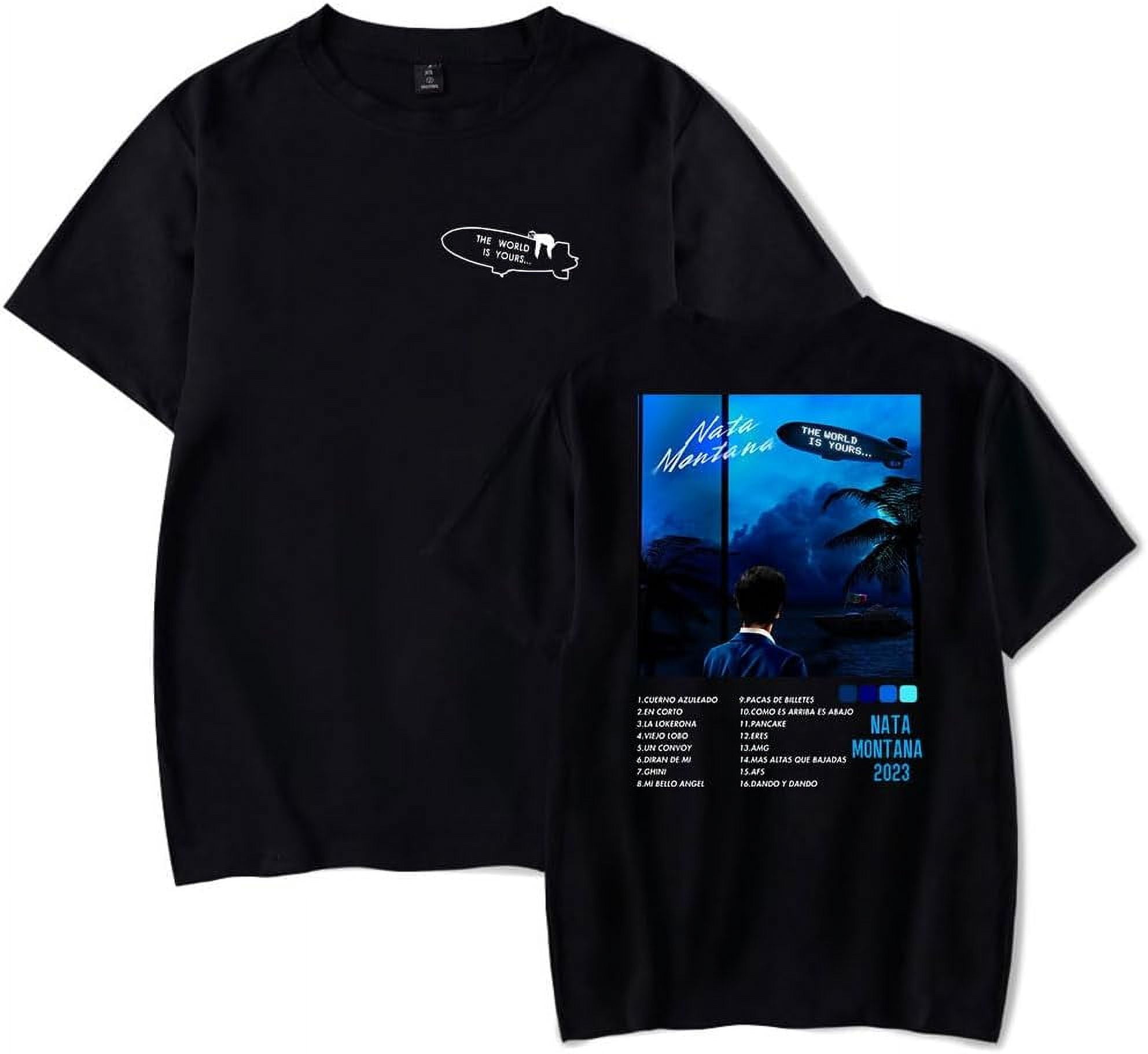 Natanael Cano Tumbados Tour Camisetas NATA Montana Album Merch Unisex ...