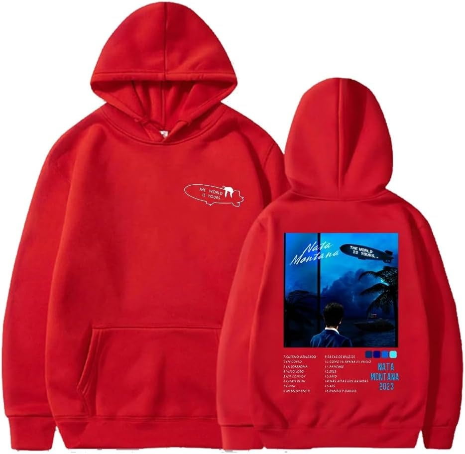 Natanael cano nata montana Hoodie Pop singer Merch Long Sleeve ...