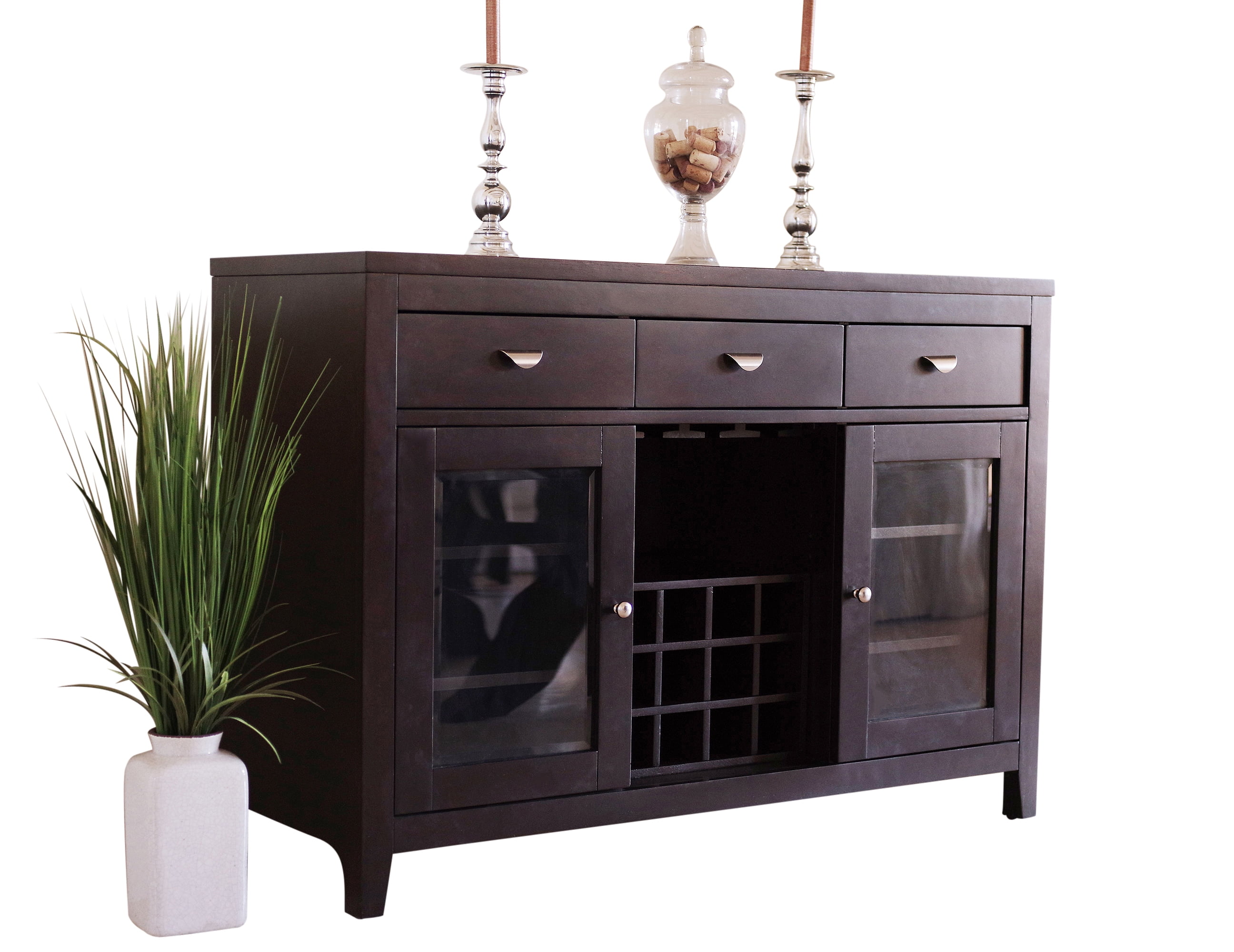 Free Shipping! Devon & Claire Natasha Espresso Buffet Server with ...