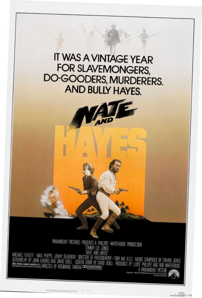 Nate And Hayes poster Metal Sign 8inx 12in Art Print on Metal 8x12 ...