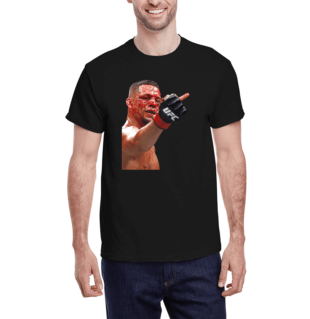 Nate Diaz T-Shirt Nate Diaz Jiu Jitsu MMA Logo US Mens Trend 2019 Funny ...