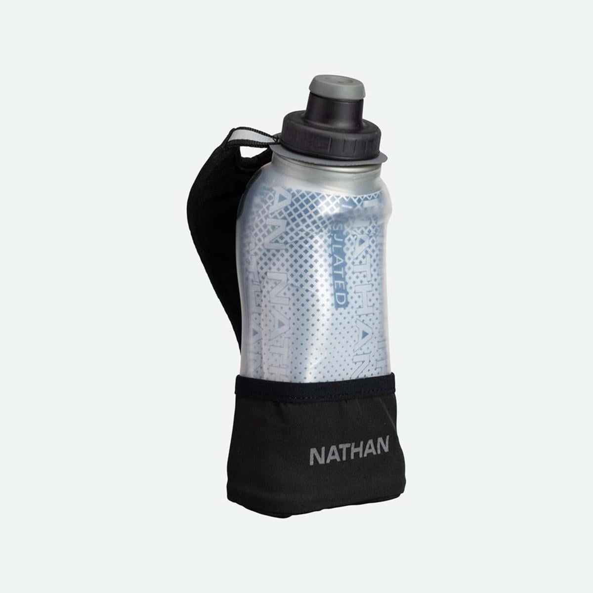 Nathan 285915 12 oz Quick Squeeze Lite Insulated Handheld Water Bottle ...