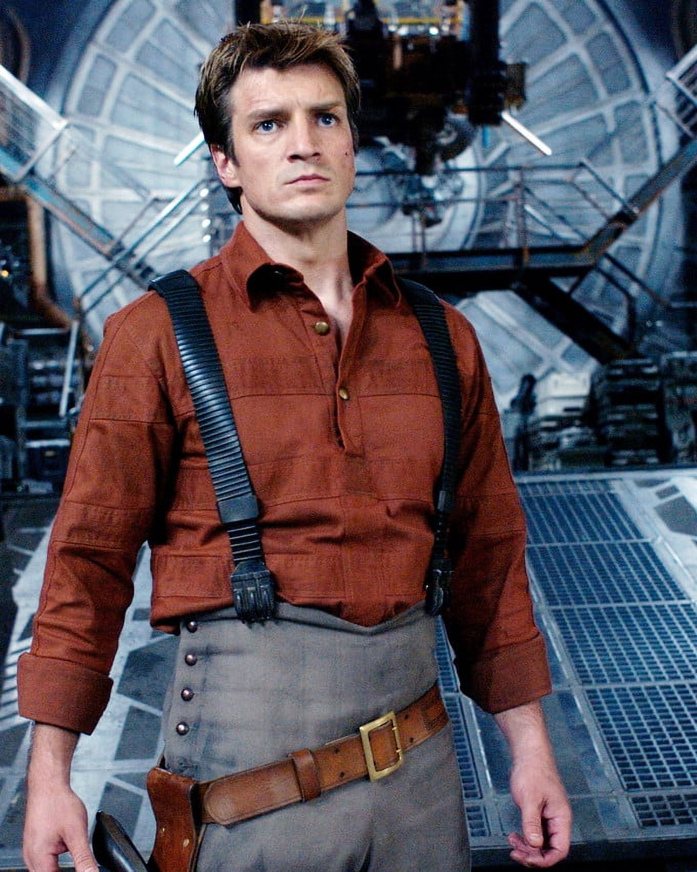 Nathan Fillion 24x36 Movie Poster HD Aluminum Wall Art as Mal Reynolds ...