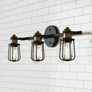 Nathan James Tamlin Brass Wall Mounted Sconce 1-Light Fixture with ...