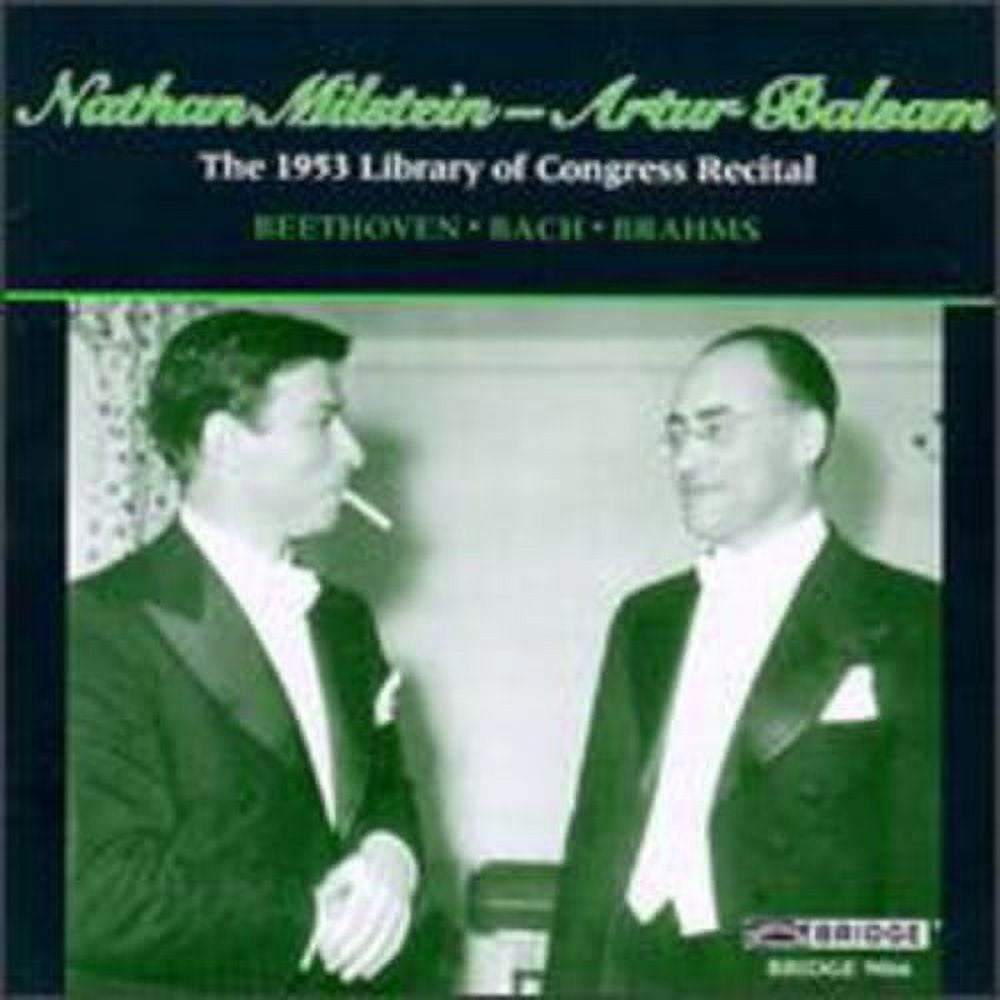 Nathan Milstein - 1953 Library of Congress Recital - Music ...