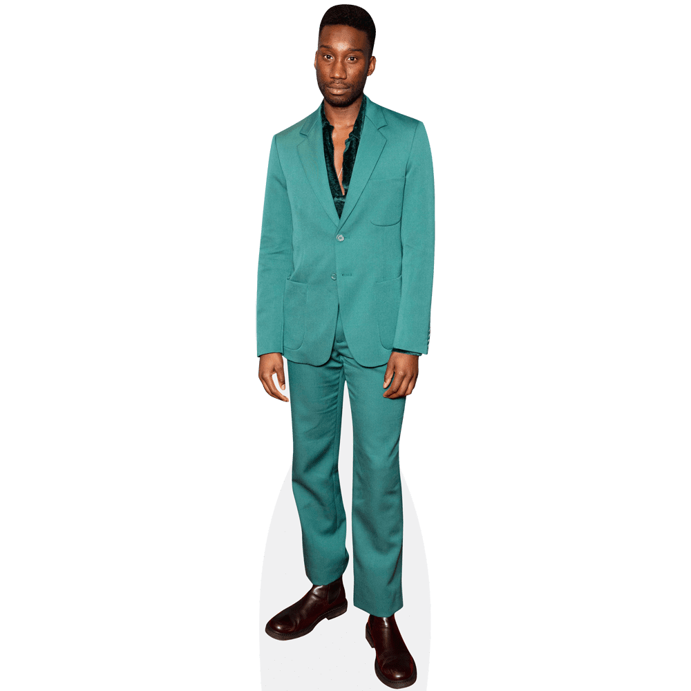 Nathan Stewart Jarrett Teal Suit Lifesize Cardboard Cutout Standee