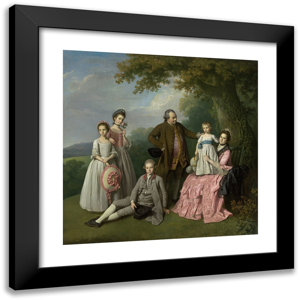 Nathaniel Dance Holland 15x15 Black Modern Framed Museum Art Print ...