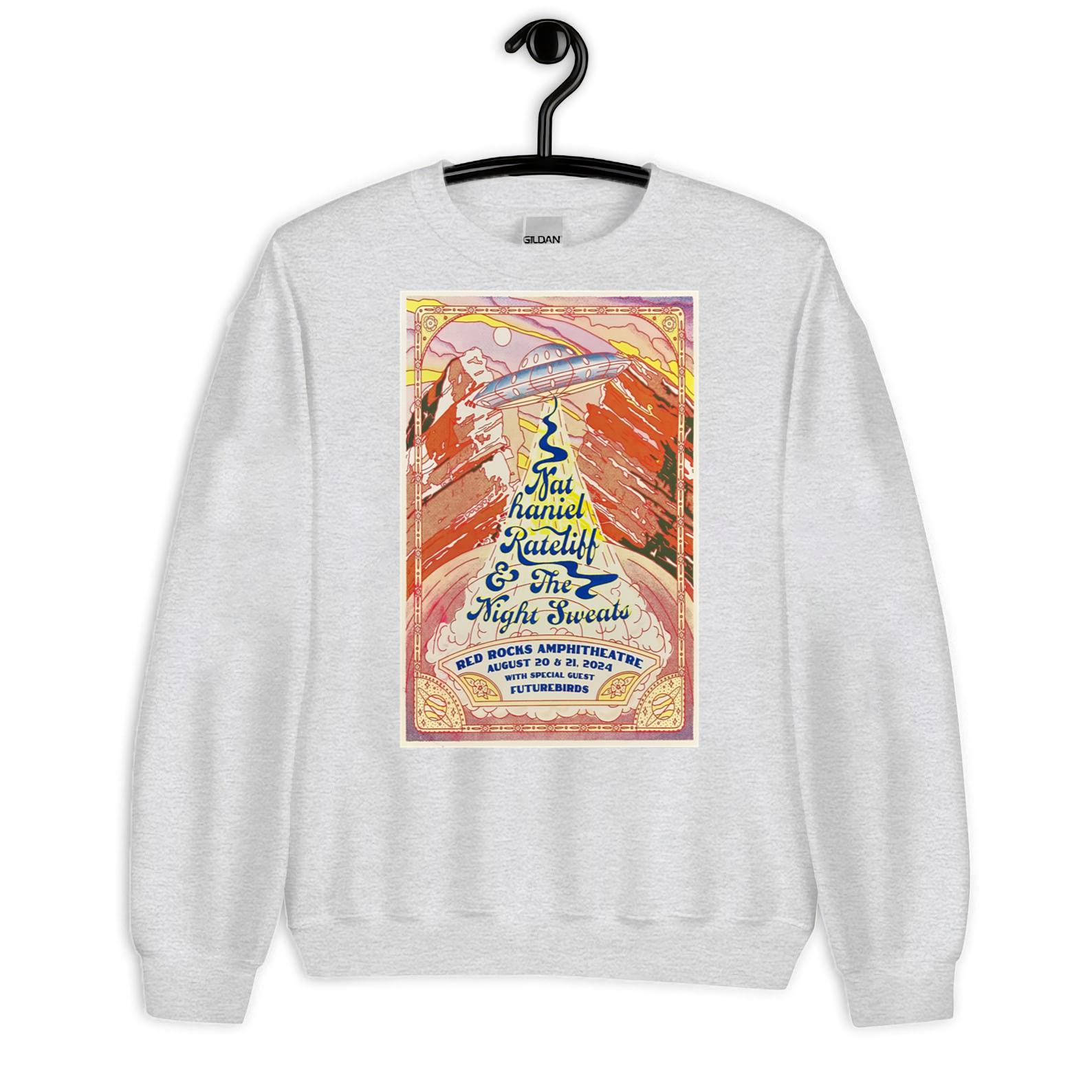 Nathaniel Rateliff On August 20-21 2024 At Red Rocks In Marrison Co ...