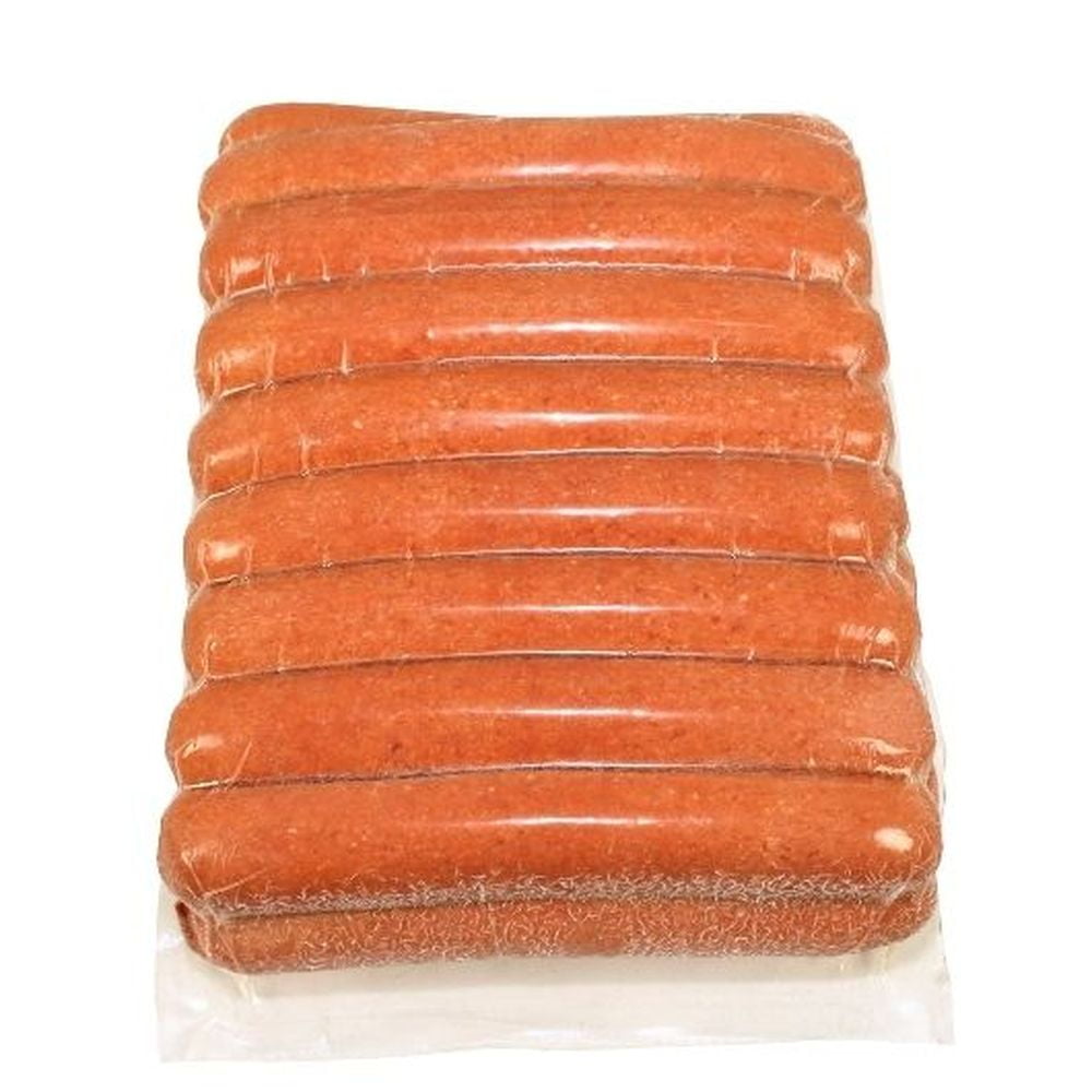 Nathan's Famous 7-inch Skinless All Beef Frank, 50 Count Pack, Original ...