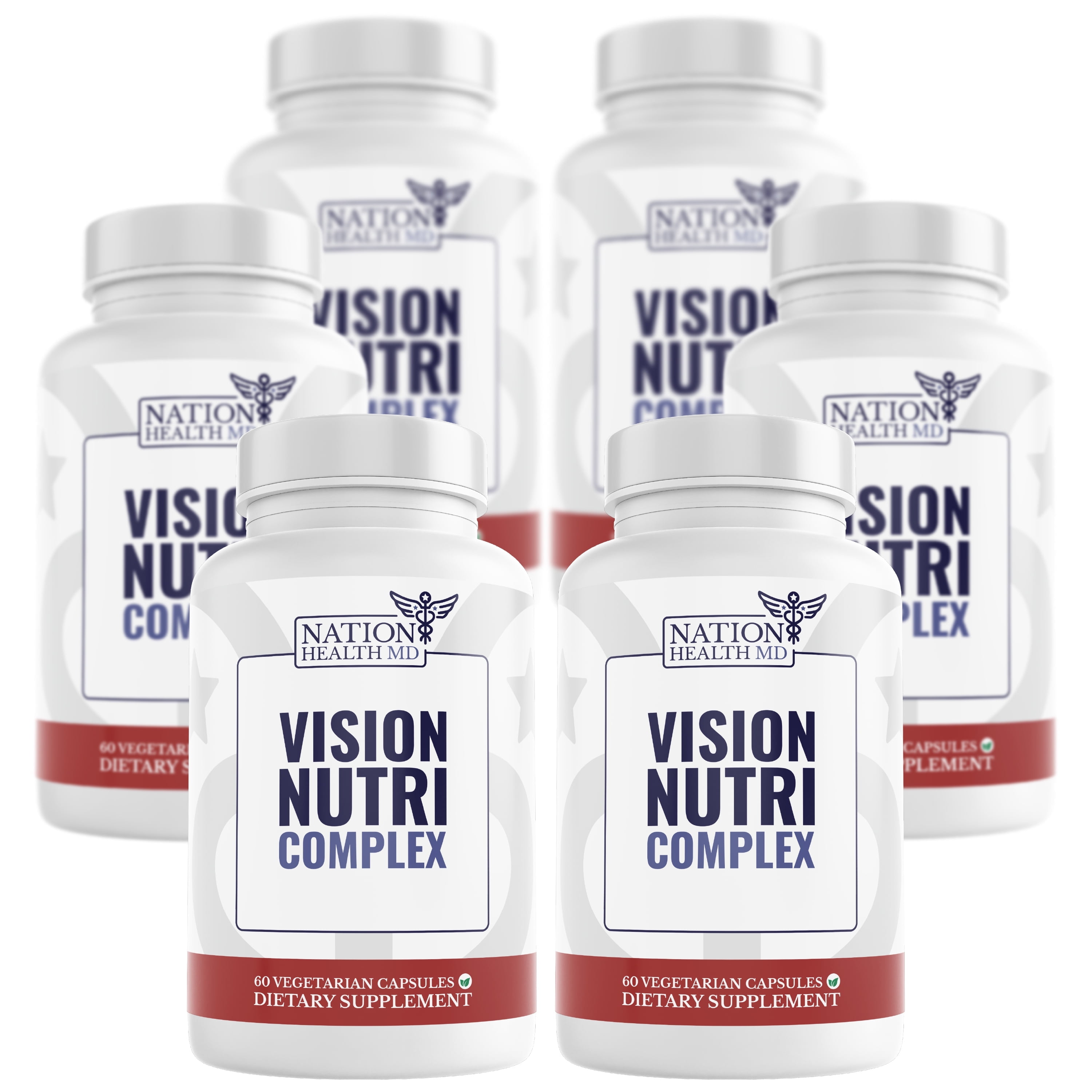 Nation Health MD Vision Nutri Complex - Lutein and Zeaxanthin ...