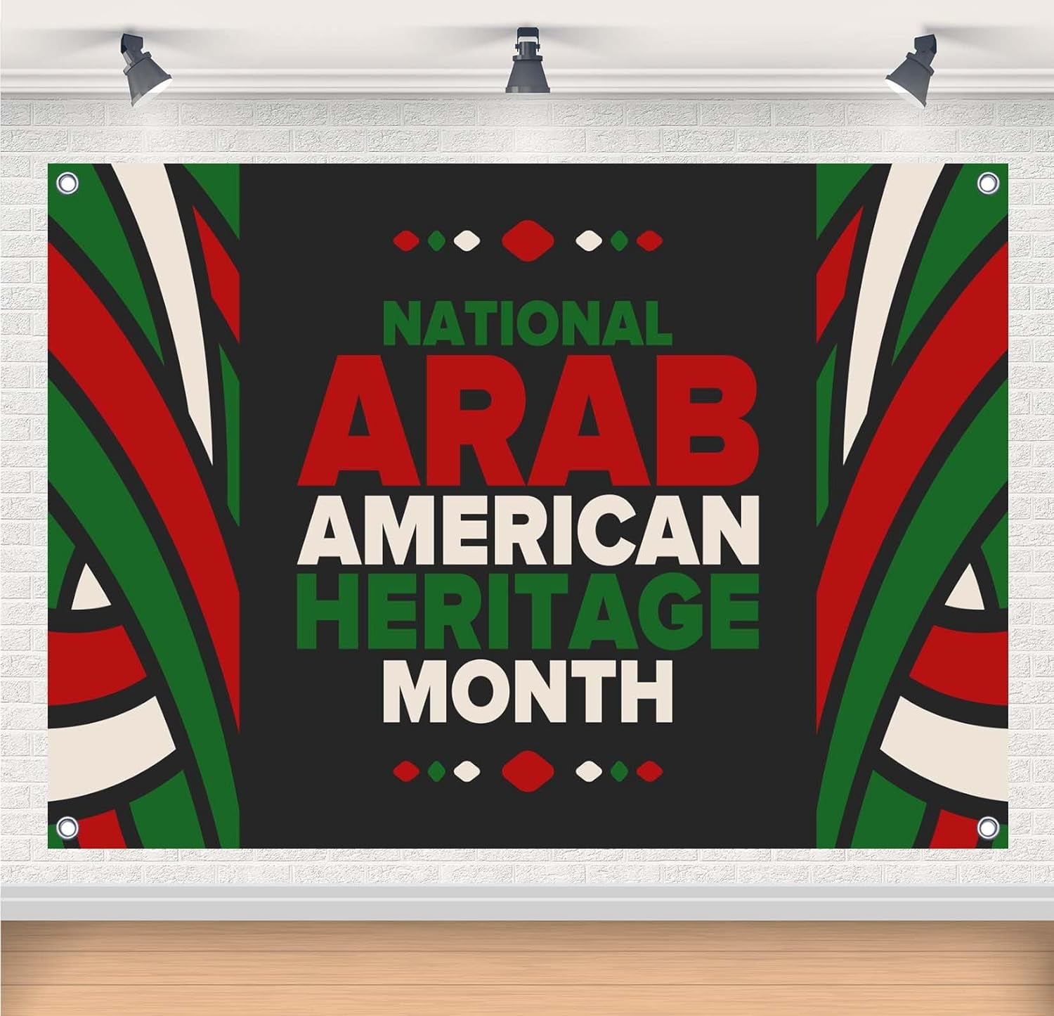 National Arab American Heritage Month Festival Backdrop Banner Arab ...