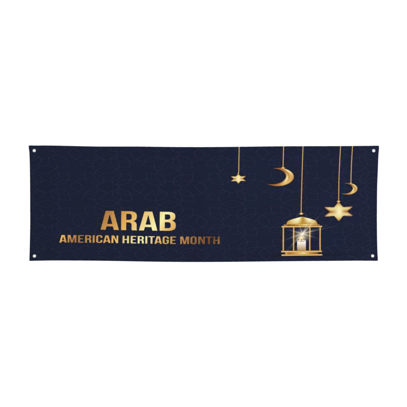 National Arab American Heritage Month Large Banner Party Decorations ...